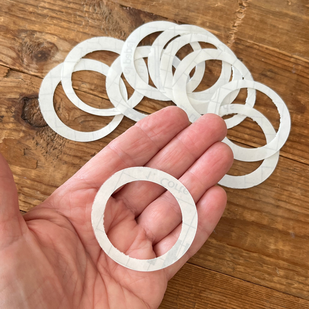 Clear tape circle template 1.5 inch (38mm) x 10 – Pigments Art