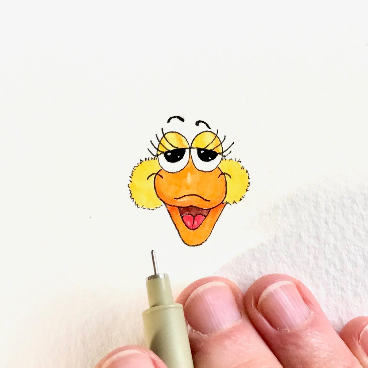 Dippy duck – Pigments Art